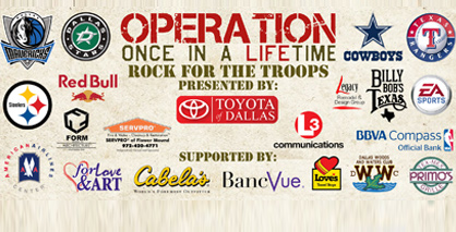 Operation Once in a Lifetime | TexVet